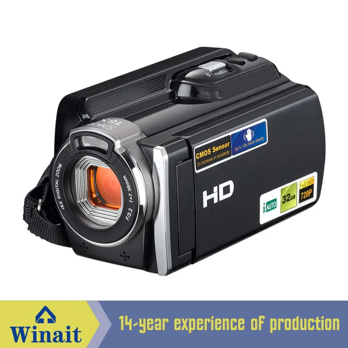 Professional High Quality FULL HD 1080P Digital Video Camera 16MP ...