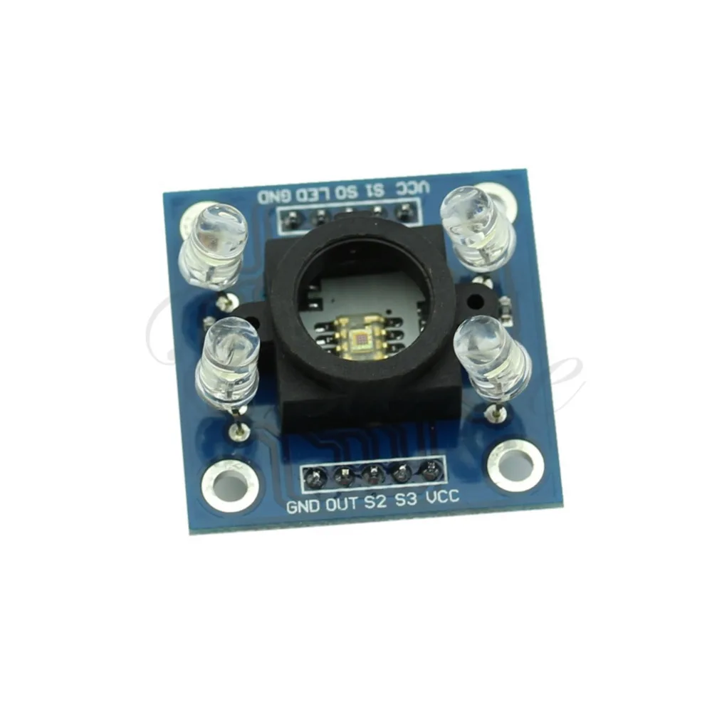 New 1pc Tcs230 Tcs3200 Detector Module Color Recognition Sensor For Mcu In Integrated Circuits