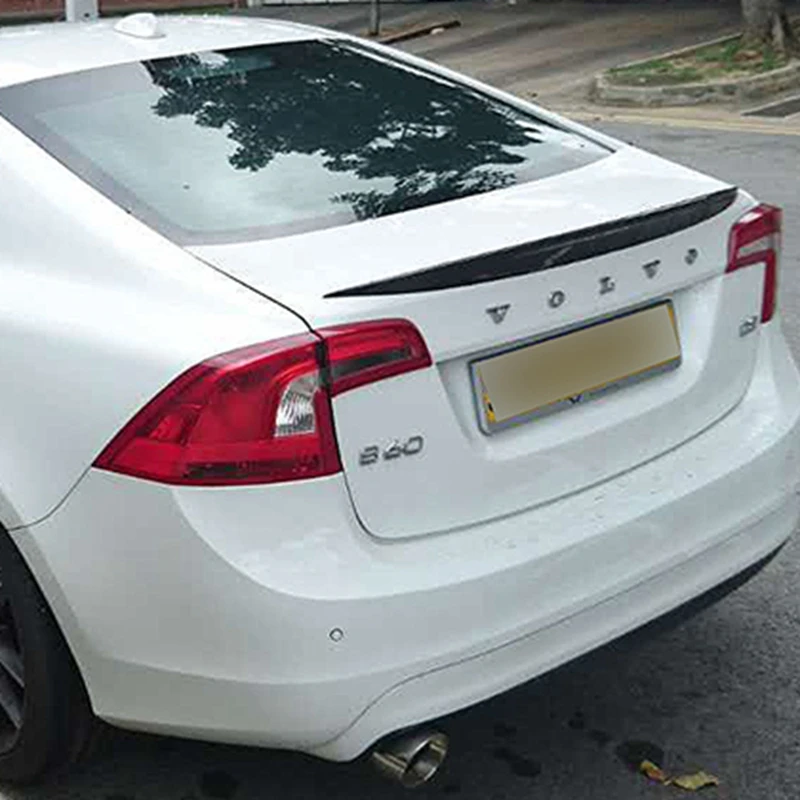 Alerón trasero de fibra de carbono para Volvo S60, 2014, 2015, 2016 ...