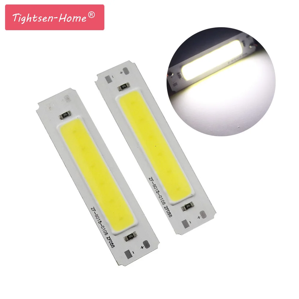 60x15mm LED 5V 칩 cob 2W COB LED 스트립 광원 바 램프, DIY USB 테이블 램프 LED 5V 패널 ...