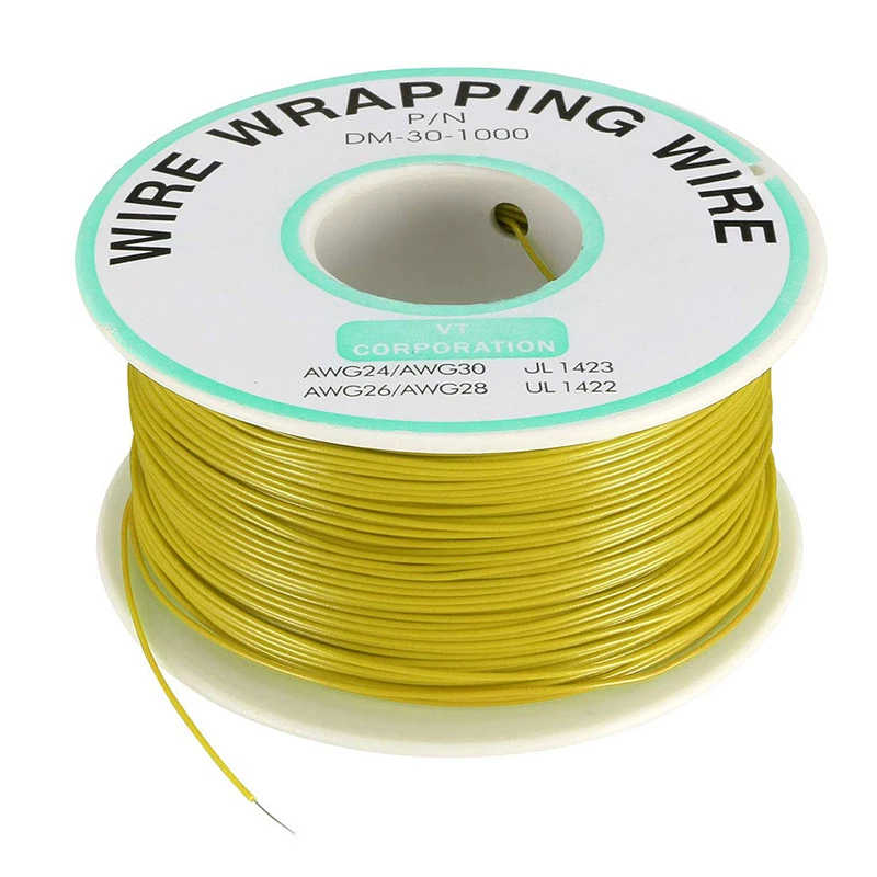 Generic 30 Awg Wrapping Wire Colors Single Strand Copper Cable Ok Wire ...