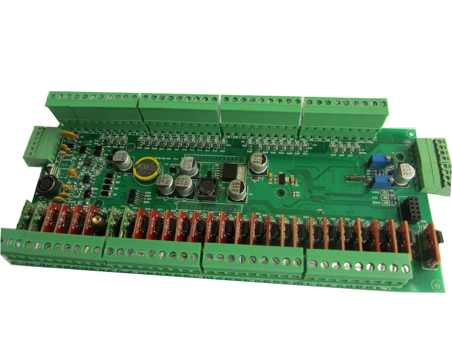 Plc 프로그래머블 컨트롤러 Plc 제어 보드 Ec2n 56mt 고속 스테퍼 Rs232 및 Rs485 릴레이 Plc By Gx