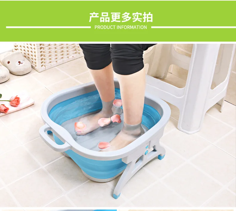 Detail Feedback Questions about Foldable foot bucket household foot ...