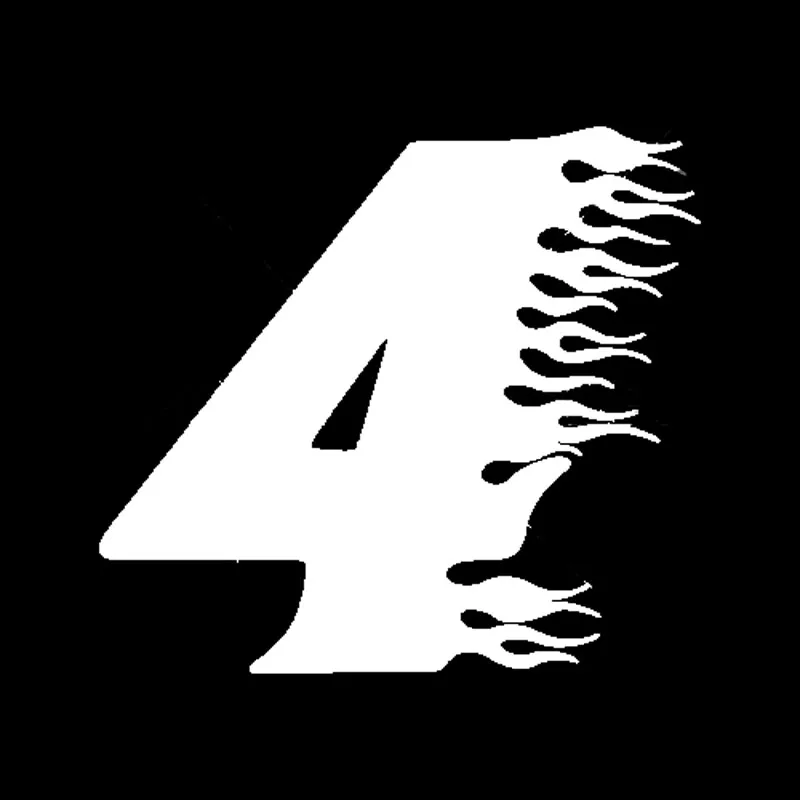 Number 7 Flames Number Decals And Stickers The Home Of Quality | Images ...