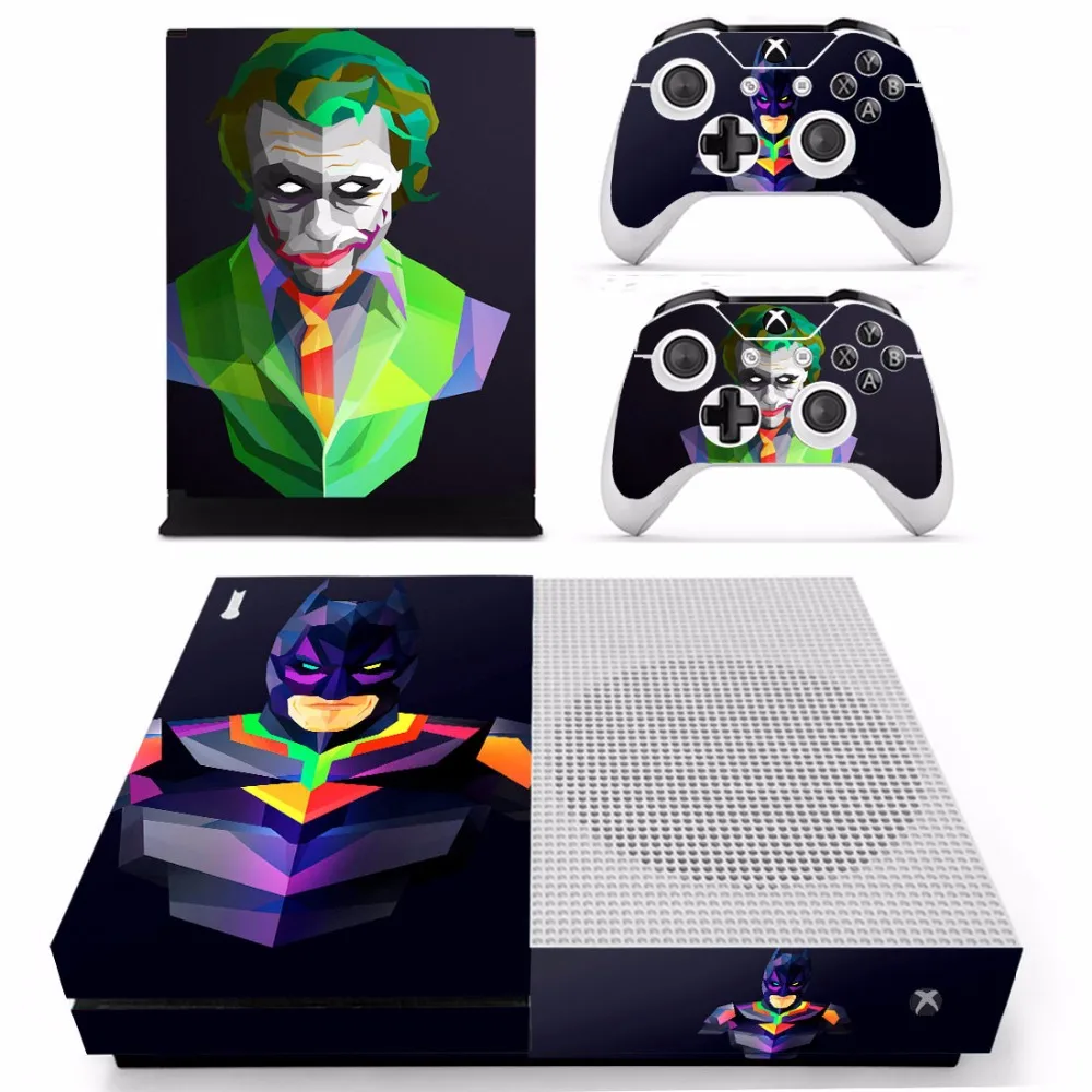 Joker Harley Quinn Batman Skin Sticker for Xbox One S Console and ...