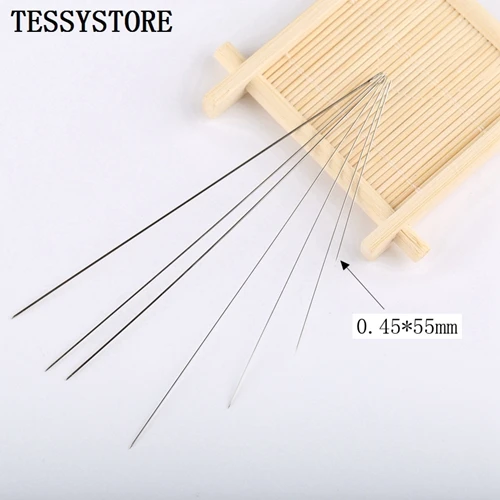 50pcs Various Lengths Of Elongated Metal Beading Needles For Jewelry ...