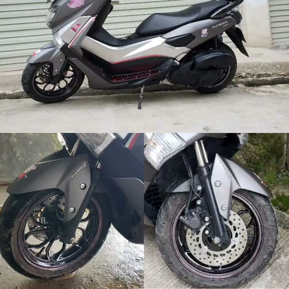 Modified Motorcycle NMAX CNC Aluminum Alloy parts nmax rear front wheel ...