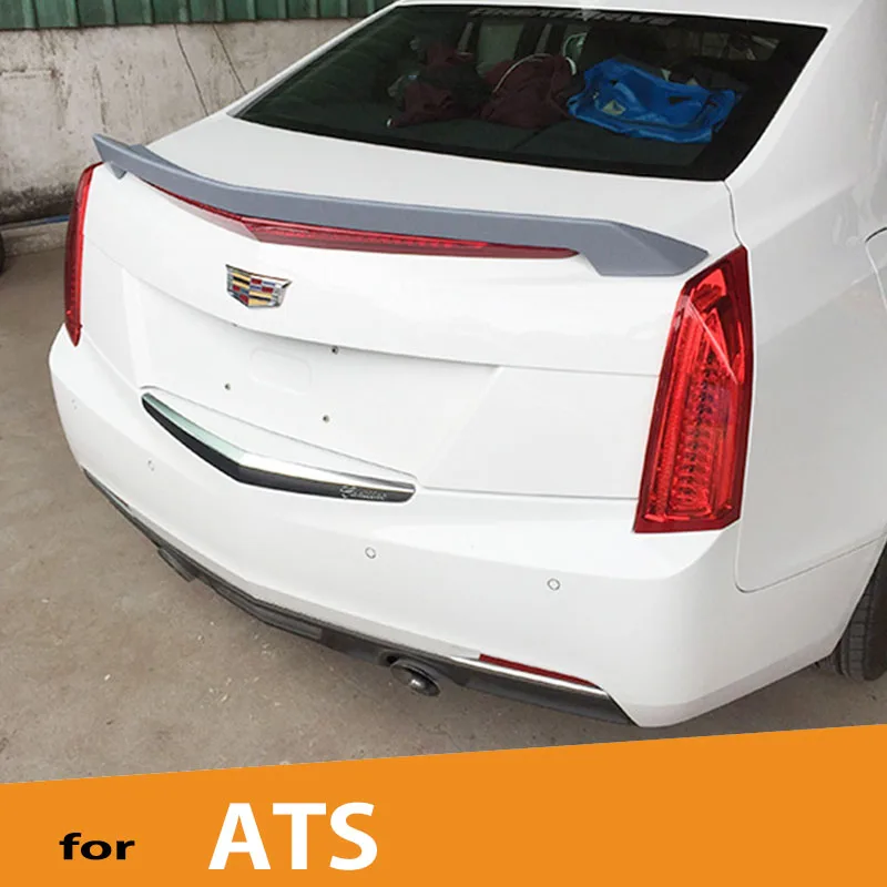 VOE ATS ABS Plastic Car styling Rear Wing Lip Spoiler for Cadillac ATS ...