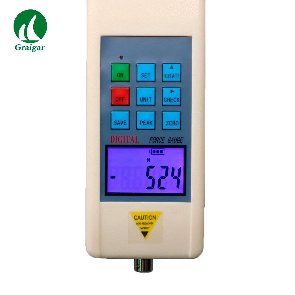 HF 2K High Precision Digital Push Pull Force Gauge Showing Test ...