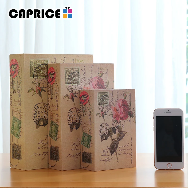 Book Safety Deposit Money Storage Box for Cash Jewelry Large Metal ...