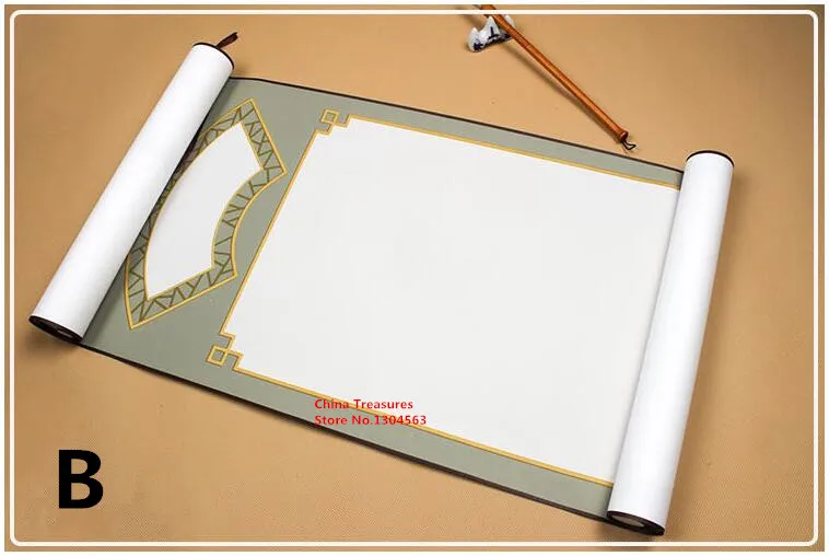 1piece,Vertical,Chinese Xuan Paper Hanging Scroll Calligraphy Writing ...