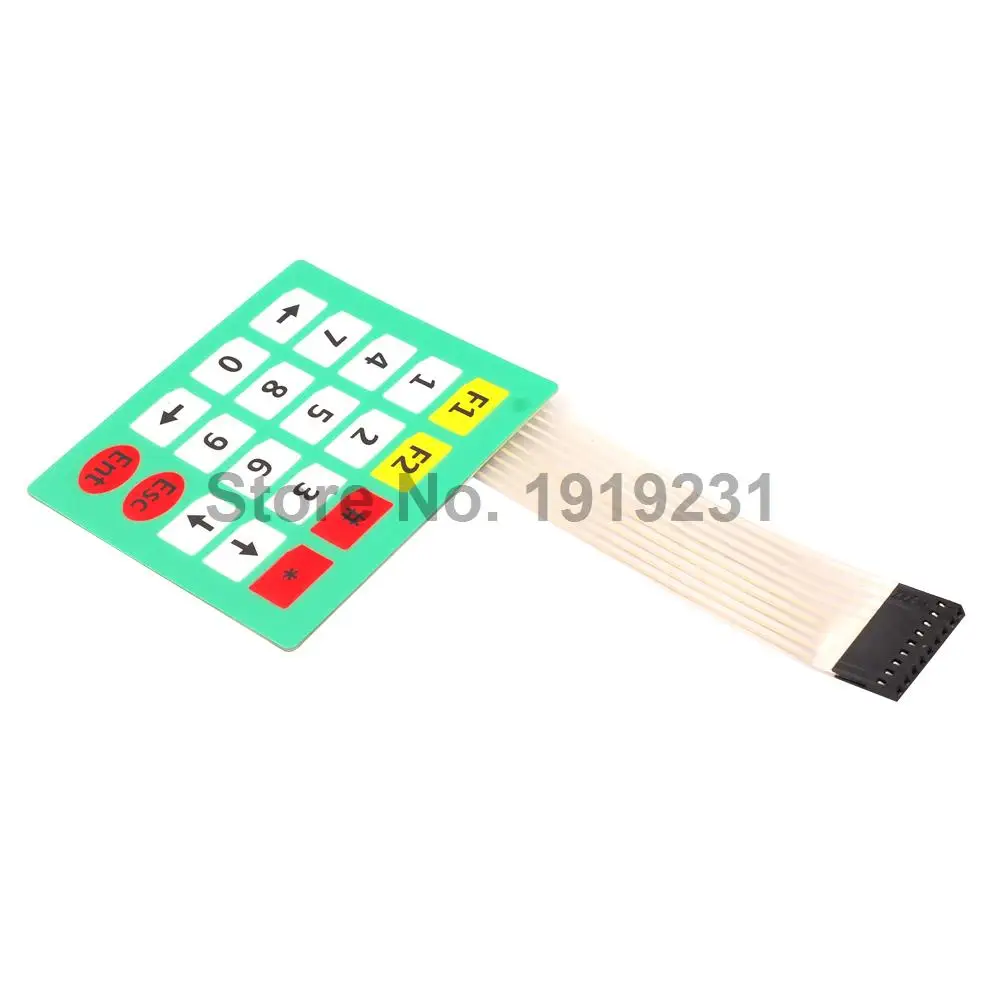 4x5 Matrix Array 20 Key Membrane Switch Keypad Keyboard 4*5 Keys For ...