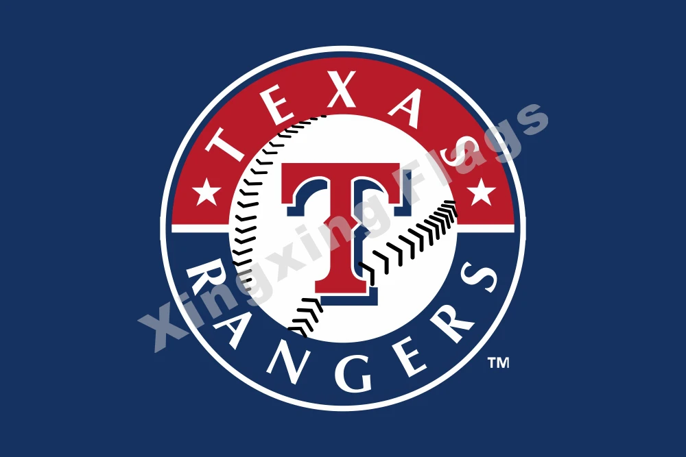 Texas Rangers Flag 3ft X 5ft Polyester Texas Rangers Banner Flying Size ...
