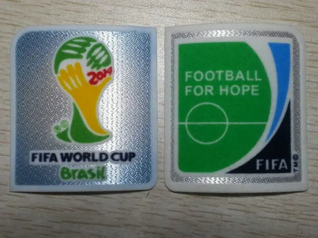 free shipping +2014 Brazil world cup patch + football for hope patch ...