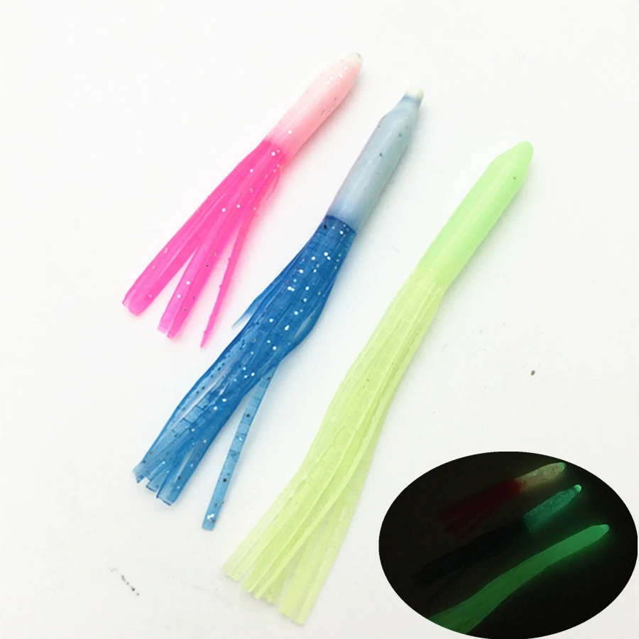 100Pcs*4.5cm /5cm/7cm Fishing Needle Octopus Rig Artifical Lures ...