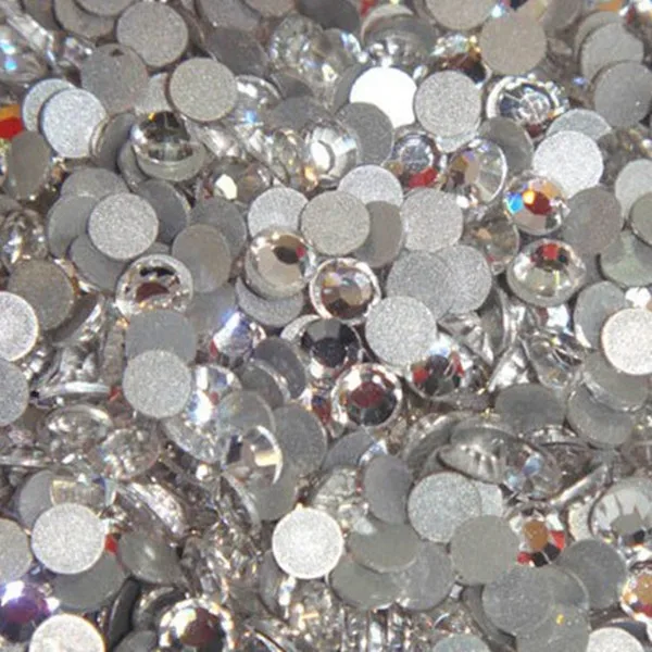 rhinestones of non hot fix flat back topaz ss30 6mm with 288 pcs each ...