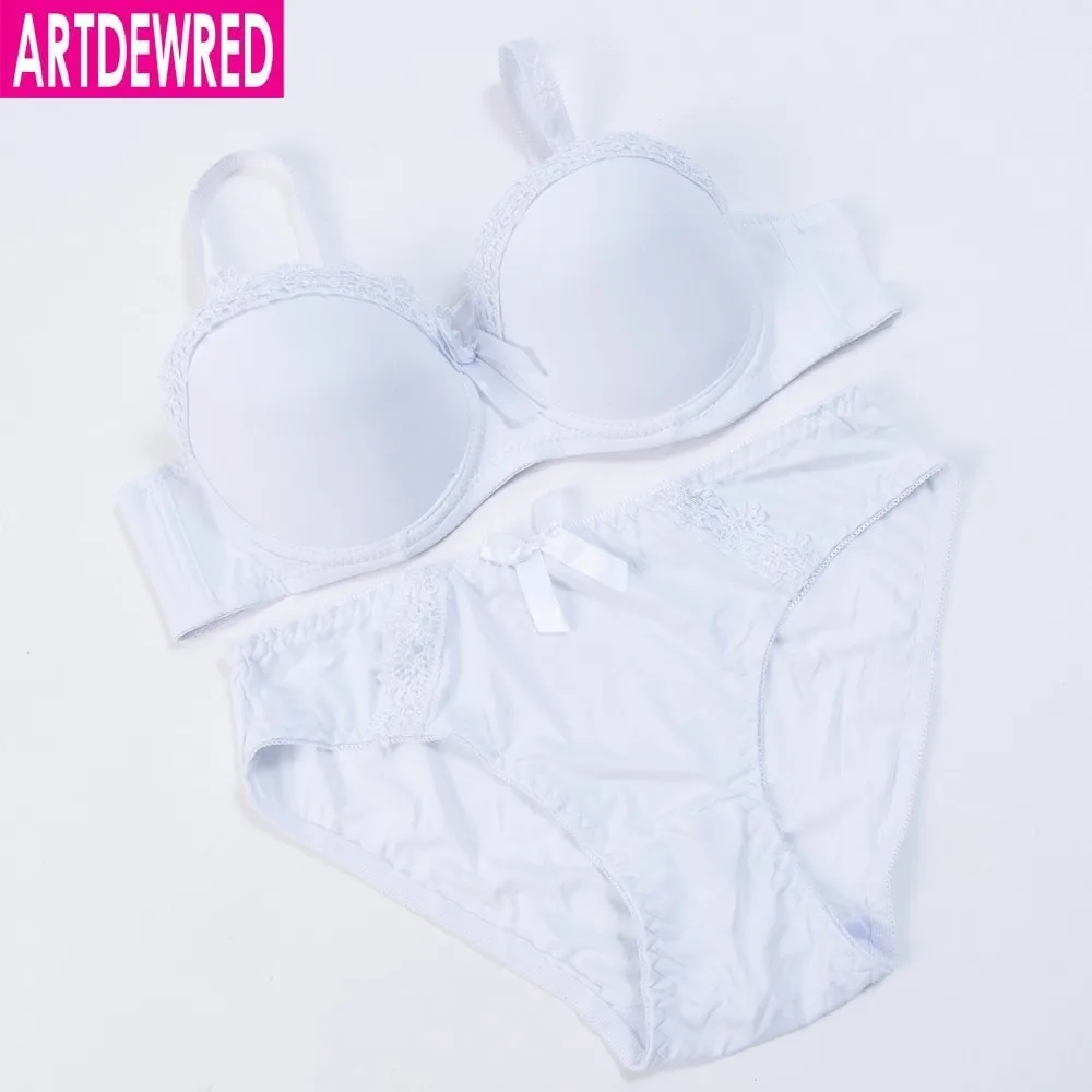 ARTDEWRED Fashion bra set spring and summer seamless sexy Back button ...