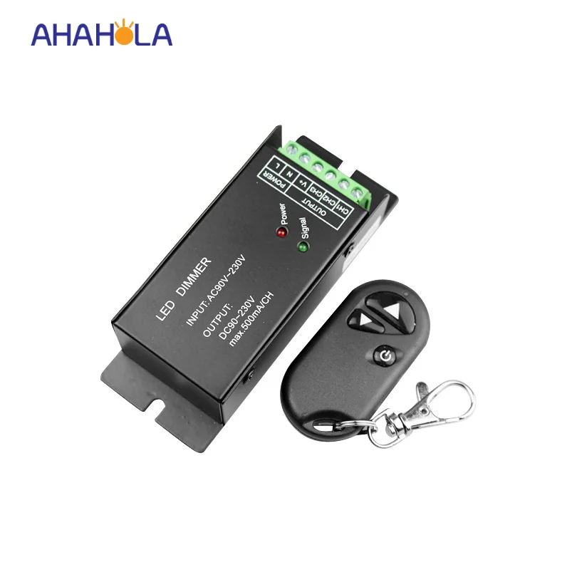 rf wireless led dimmer 220v 110v with remote control,adjustable ...