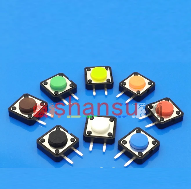 7 colour Free shipping touch switch 12*12*10MM Light touch switch ...