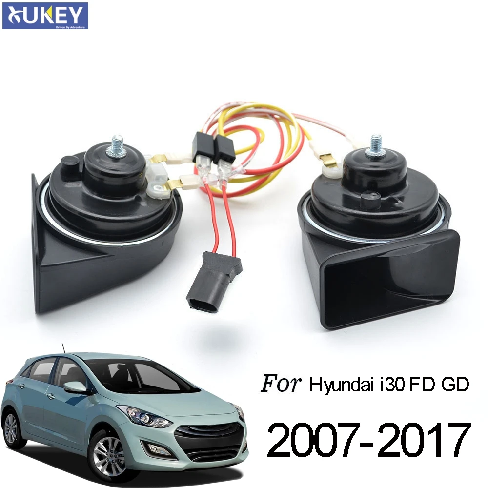For-Hyundai-Tucson-JM-2004-2005-2006-2007-2008-2009-Snail-Horn-12V-110 ...