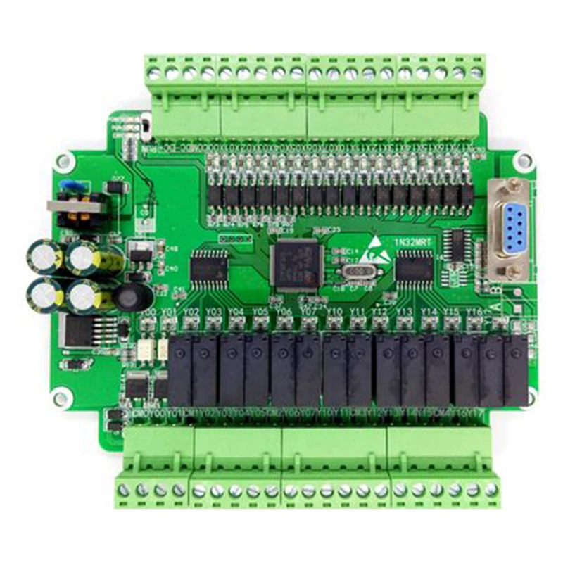 1Pc Industrial Board Plc Control Board FX1N 32MRT FX1N 32MRT Support GX ...
