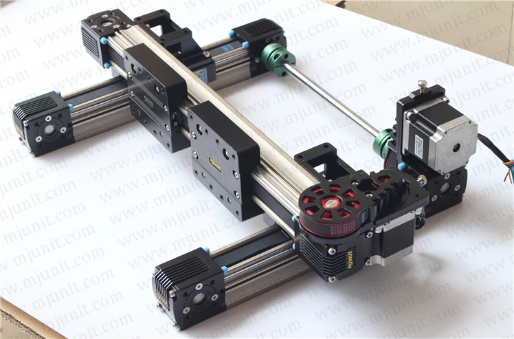 Cross-slide-belt-slide-CNC-precision-linear-stepping-motor-with-belt ...