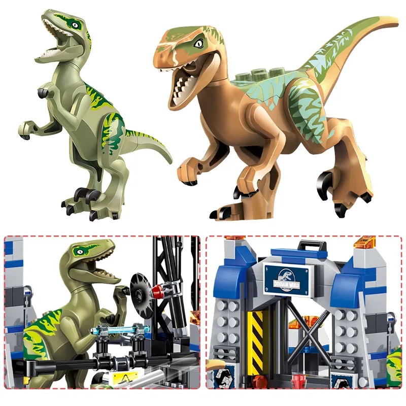 Jurassic World 2 Blocks Jurassic Park Dinosaur Transport Tyrannosaurus ...