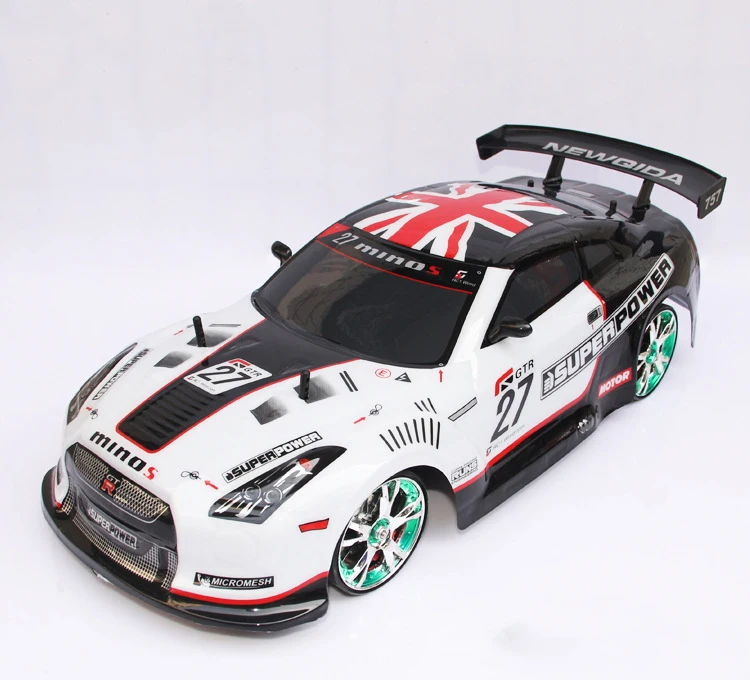 Super Sport Electric RC Car 2.4GHz Control System Big Size 1:10 Scale ...