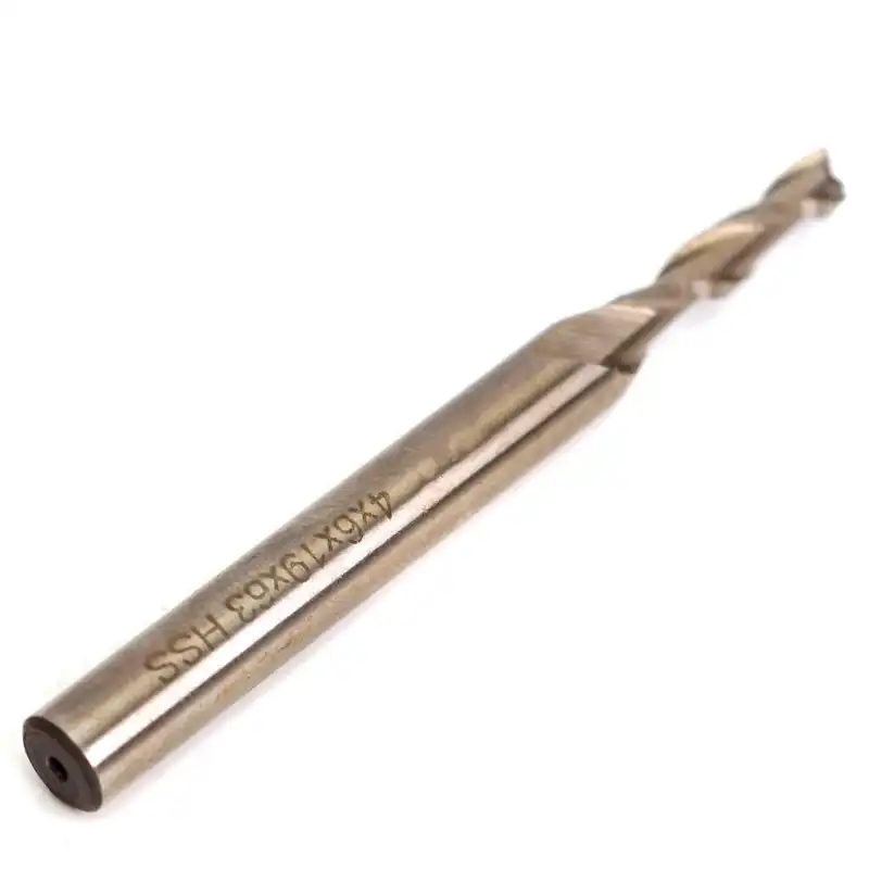 1pc Extra Long 20mm Four Flute HSS End Mill Cutter CNC Bit Extended ...
