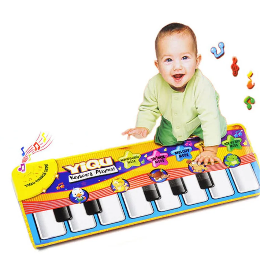 New Touch Play Keyboard Musical Music Singing Gym Carpet Mat Best Kids ...