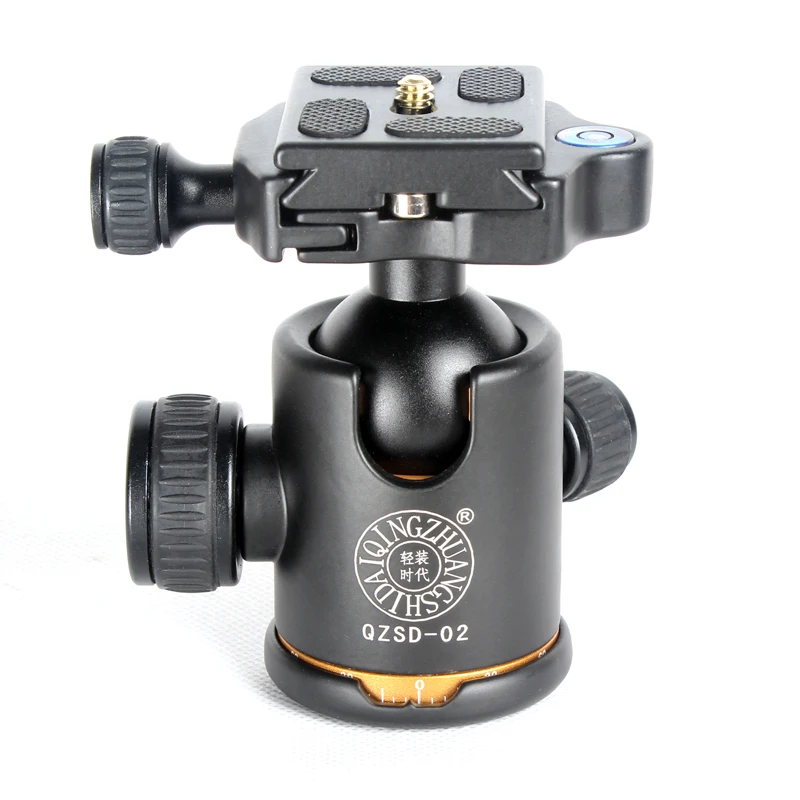 QZSD 02 Q 02 Q02 Aluminum Tripod Ball Head Ballhead Quick Release Plate ...