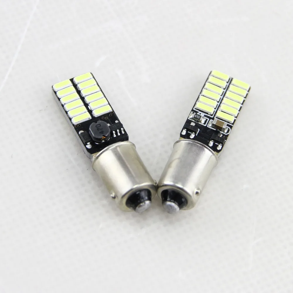 4 шт. T11 BA9S T4W H6W 363 1445 17053 182 белый 24 светодиодный 4014 ...