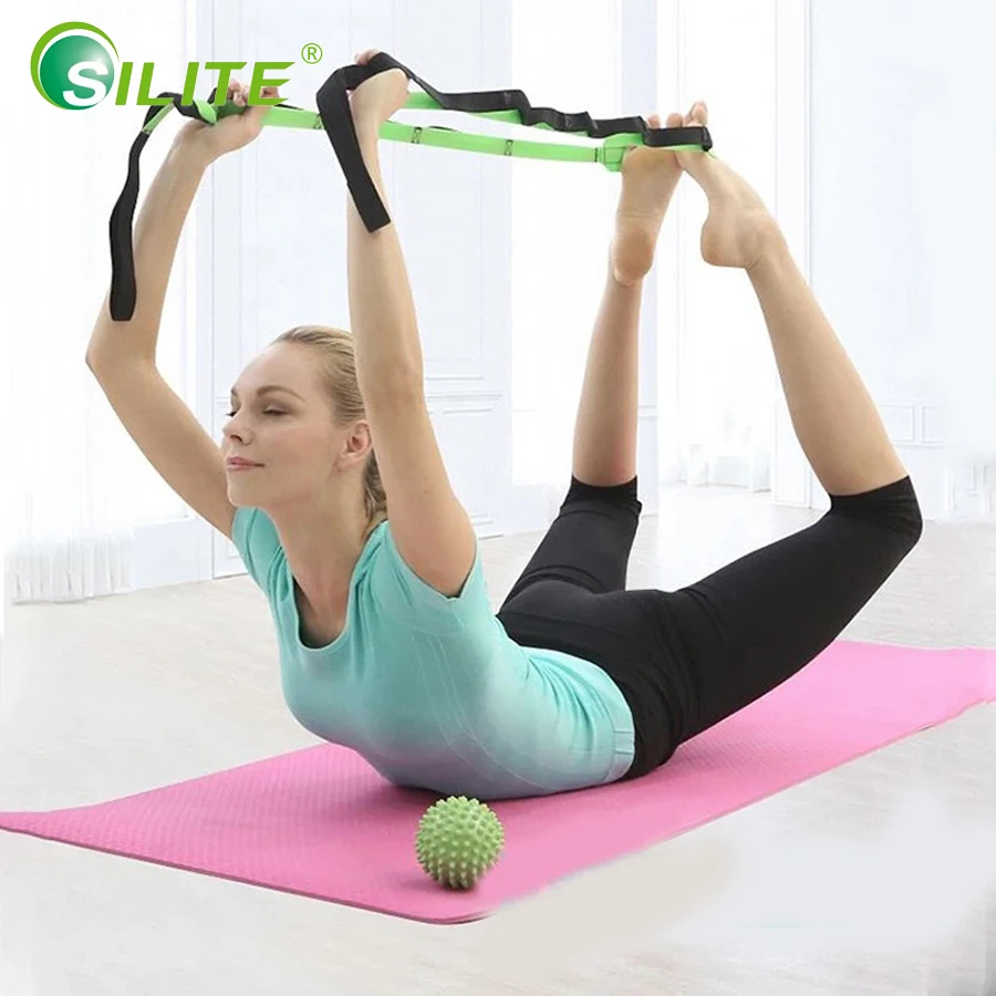 SILITE Multiple Yoga Belts Stretch Strap Adjustable Sport Exercise ...