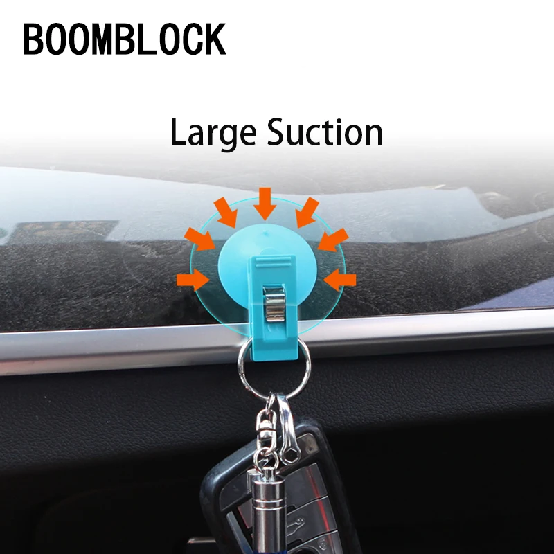 1 Pair Car Interior Window Mount Suction Cap Clip For Abarth Fiat 500 ...