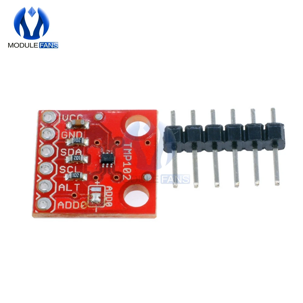 Mini TMP102 Digital Temperature Sensor Module Breakout Board Two Wire I2C Serial Interface ...