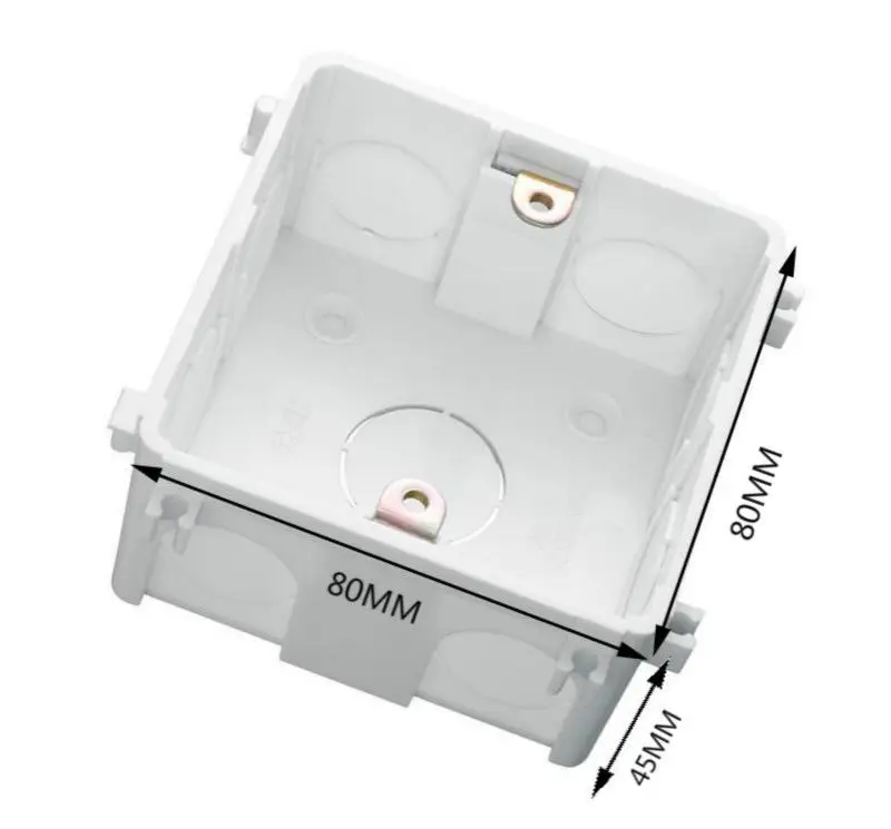 Aliexpress.com : Buy Socket Bottom Box 86 Type Cassette Wall Mounting ...