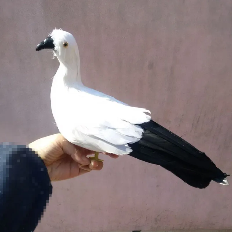 plastic-feathers-seagull-bird-about-30x20cm-black-tail-white-seagull ...