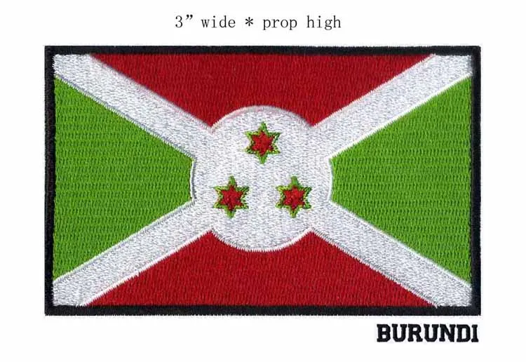 Burundi-3-wide-embroidery-flag-patch-patches-for-white-cross-six-point-stars-meaning-national ...