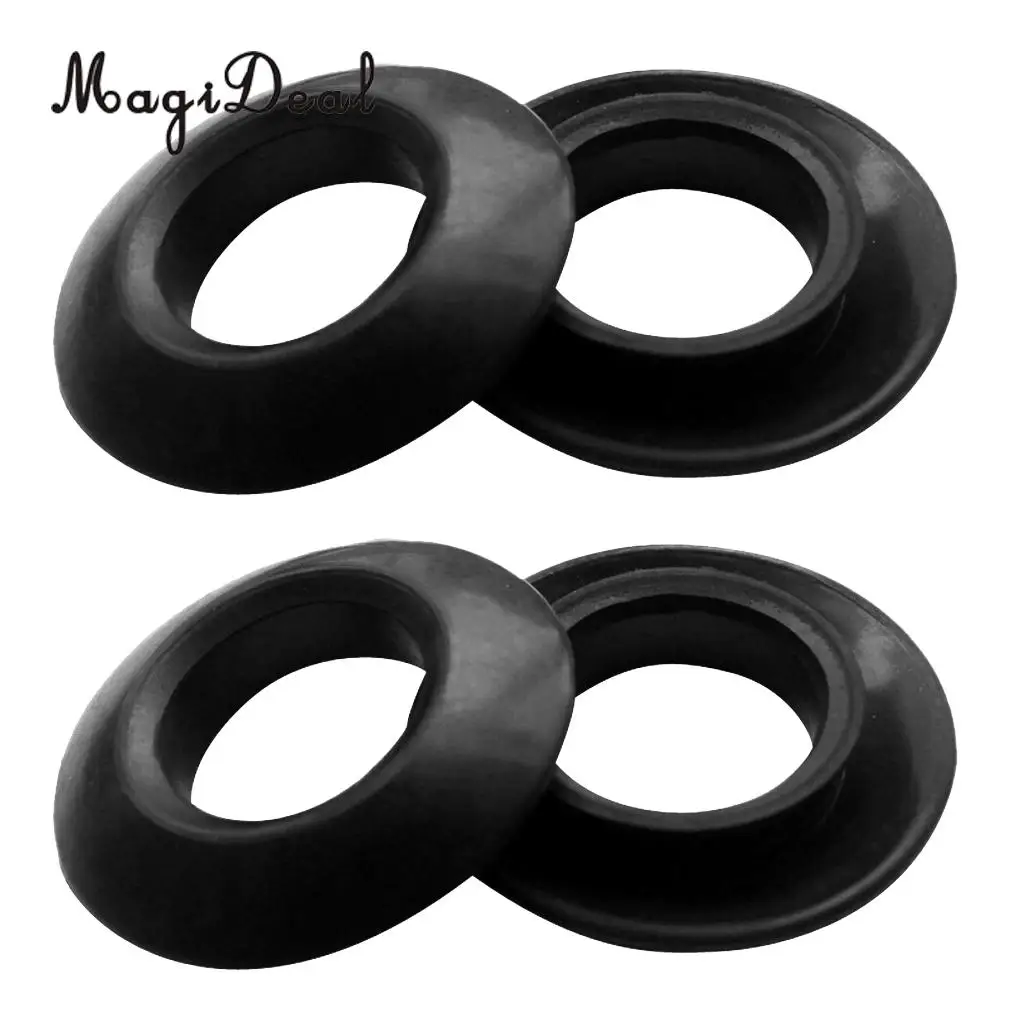 Magideal High Quality 4pc Universal Rubber Kayak Paddle Drip Rings 2/pk ...