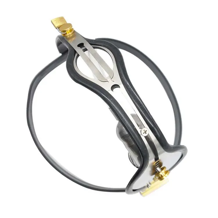 Chastity Locks Stainless Steel Male Under wear catheter Chastity Belt ...