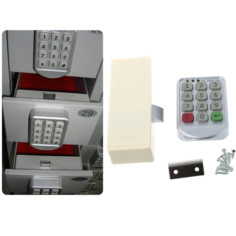 Electronic Digital Keypad Supermarket Cabinets Door Code Number ...