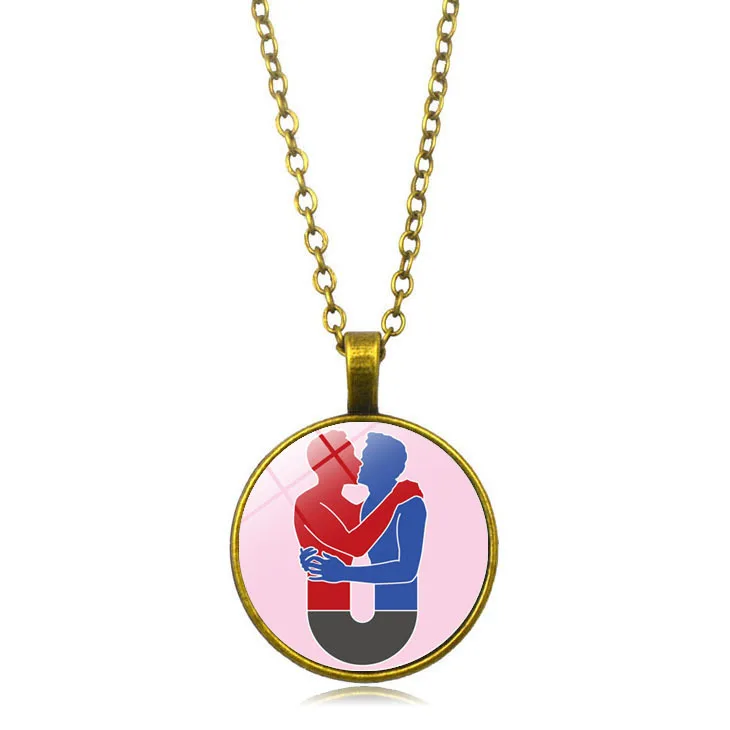 LGBT Gay Pride Chain Pendant Necklace (Various Designs) - Queerks™