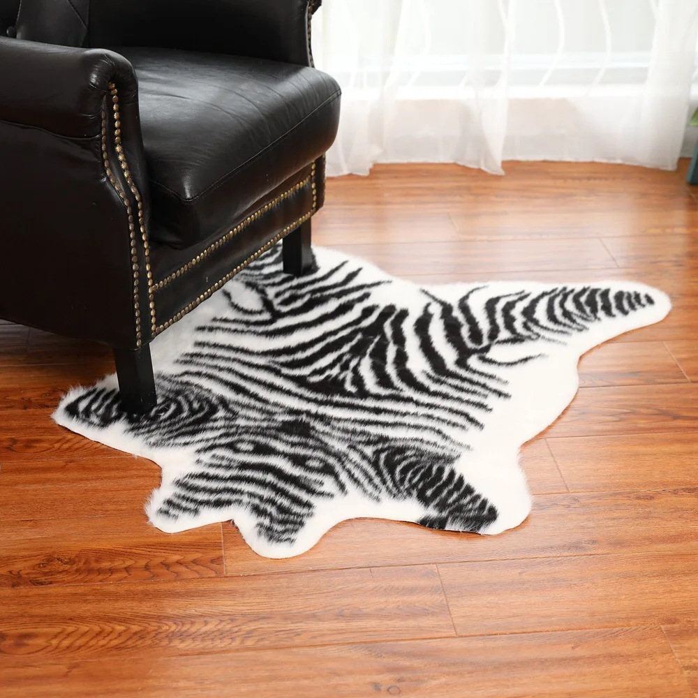 White Tiger Skin Rug