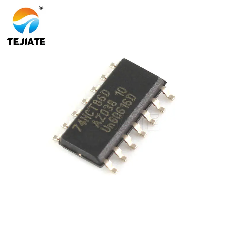 10 pçs/lote 74hct86 74hct86d sn74hct86dr sop14 novo original|Circuitos ...