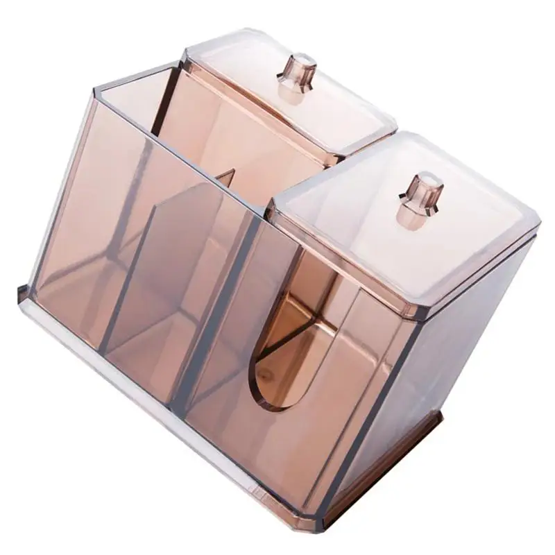 Держатель ватных подушек диспенсер банка для ватных дисков органайзер ...