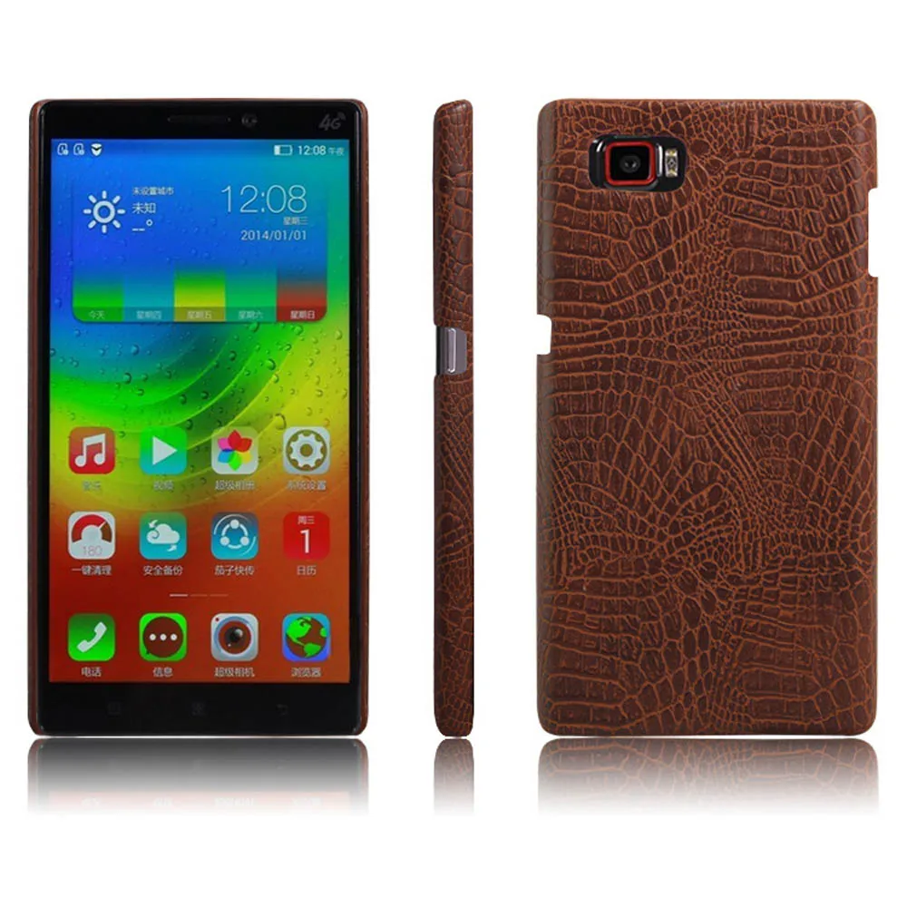 SUBIN New Luxury Crocodile Skin PU Leather Case For Lenovo VIBE Z2 Pro ...
