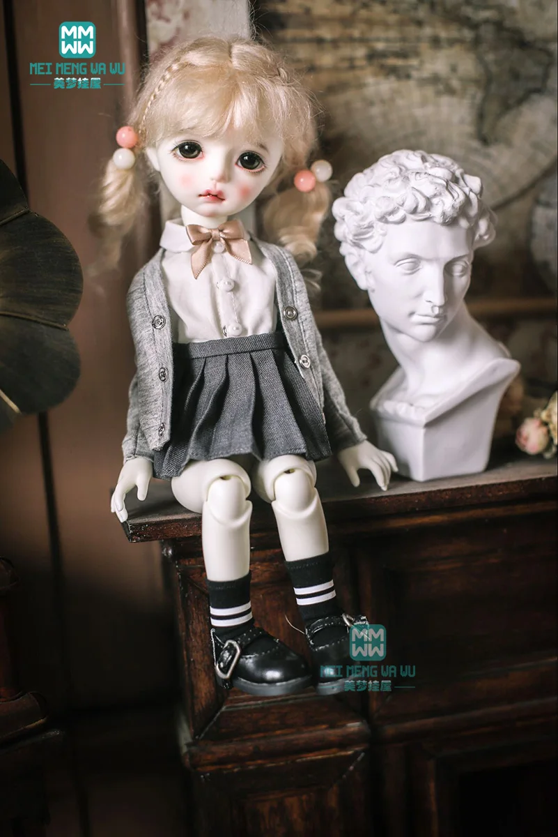 Bjd Doll Clothes Girl Dress Fits 27cm-30cm 1/6 Bjd Doll Fashion Student ...