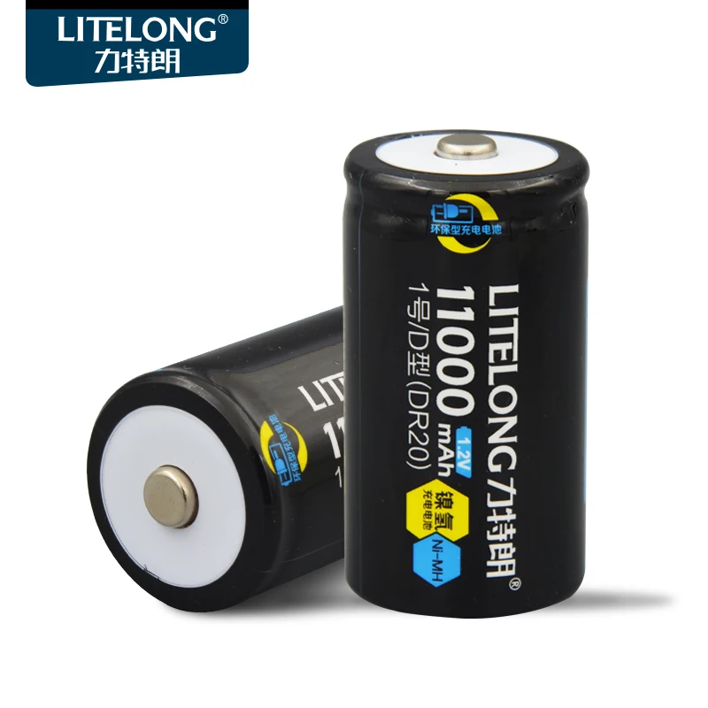 LITELON batería recargable D11000, tamaño D/R20, NiMH, 11000mAh, 1,2 V ...