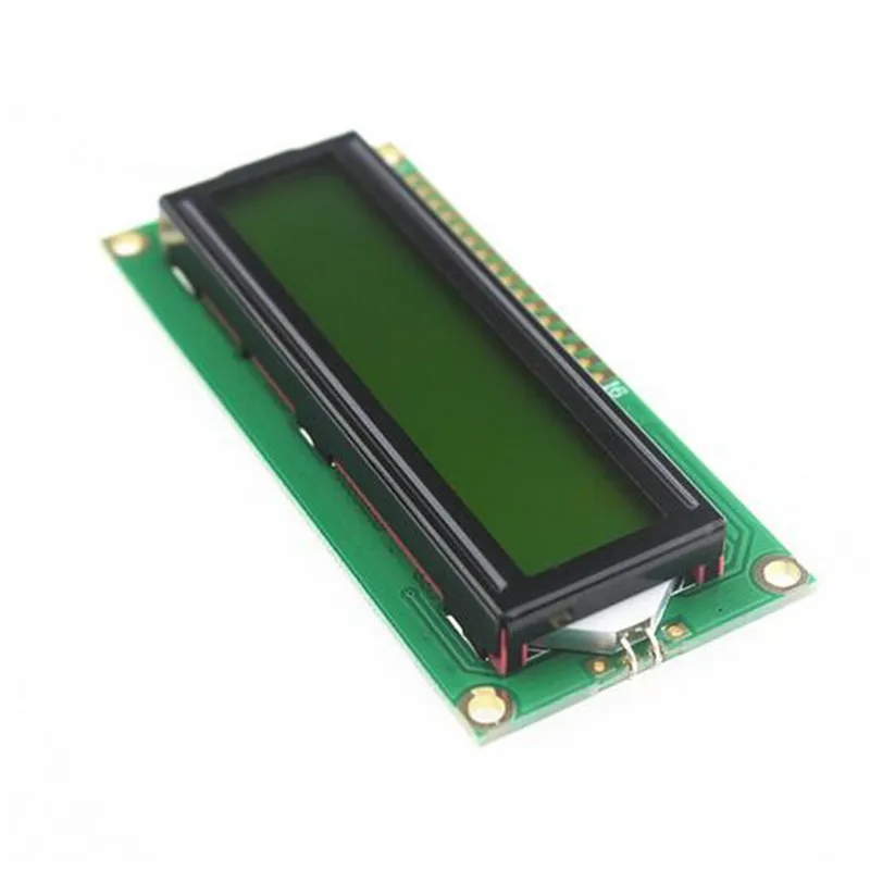 1pcs Green 1602A green screen LCD LCD screen green 5V white font with ...