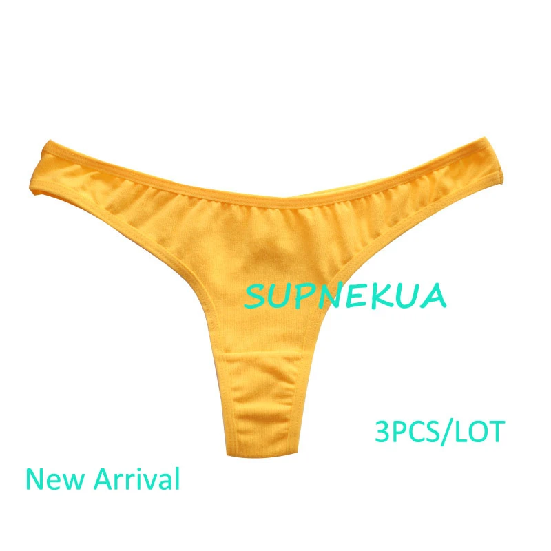 G String Girl Solid Color Teenage Underwear Panties Calcinhas ...